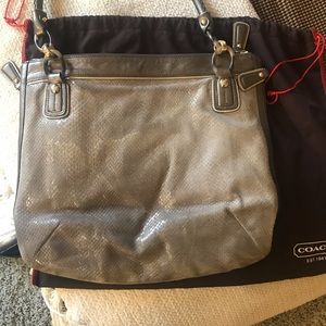 Coach | Bags | Coach Metallic Purse | Poshmark